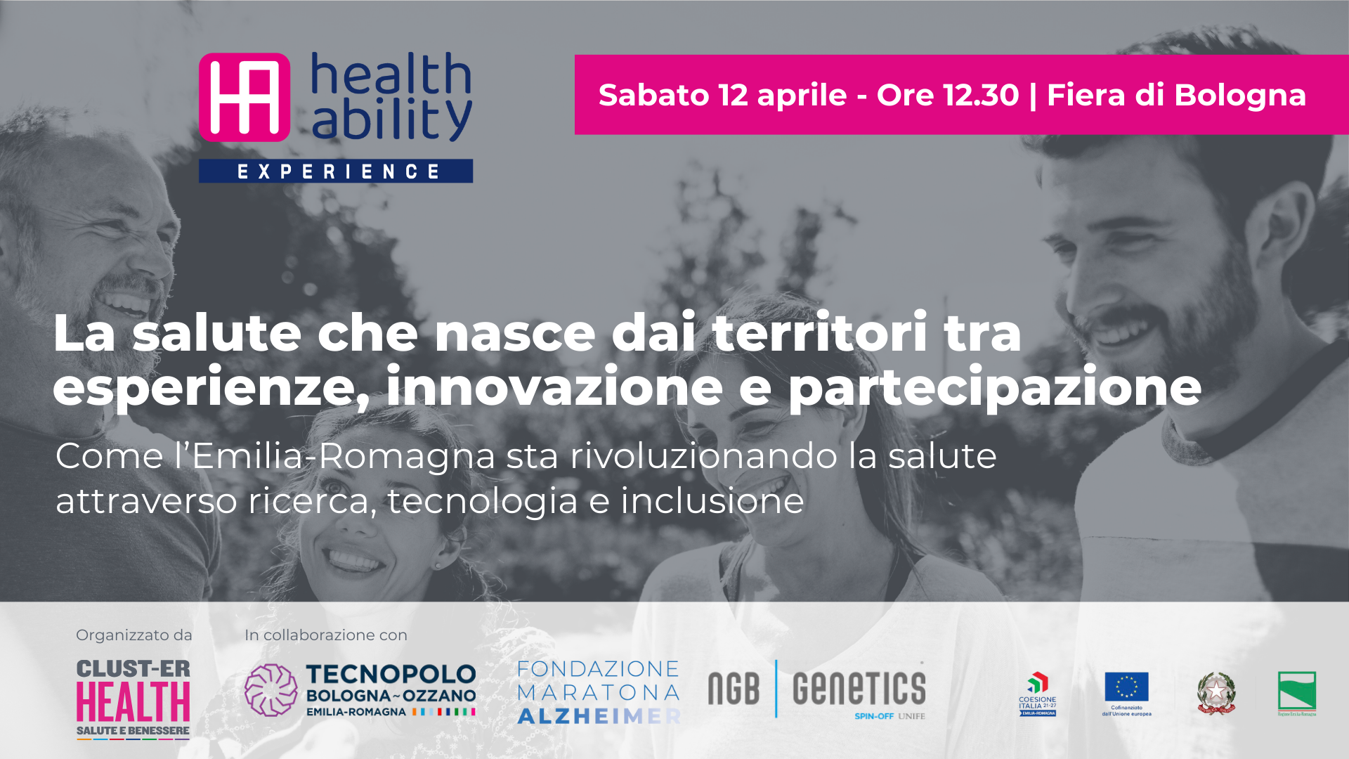 Il Tecnopolo di Bologna-Ozzano ad HealthAbility Experience - Iret ...